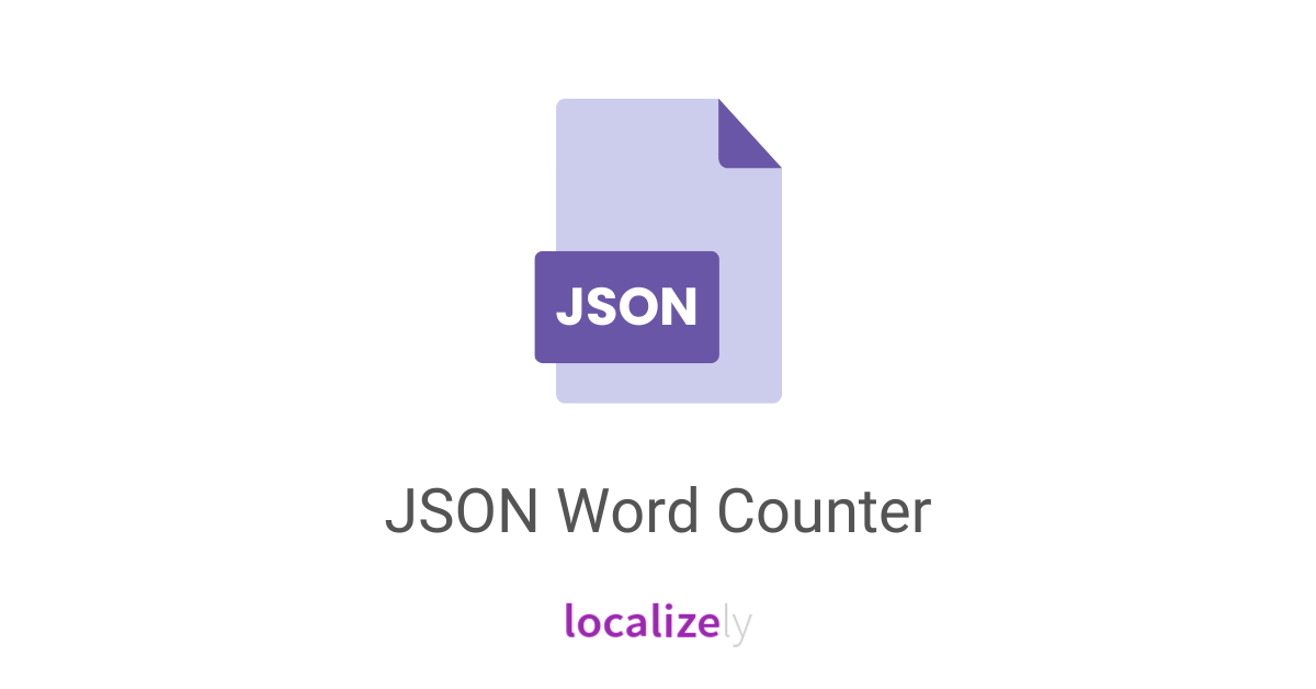 JSON Word Counter - Localizely