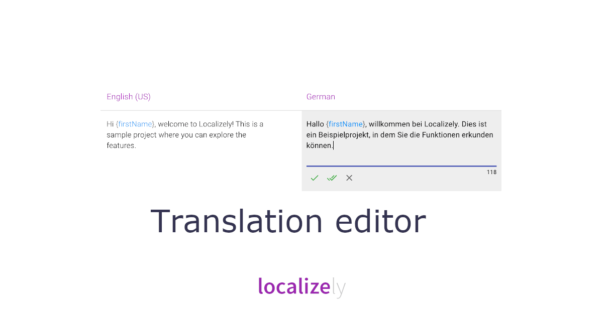 Translation Editor - Localizely